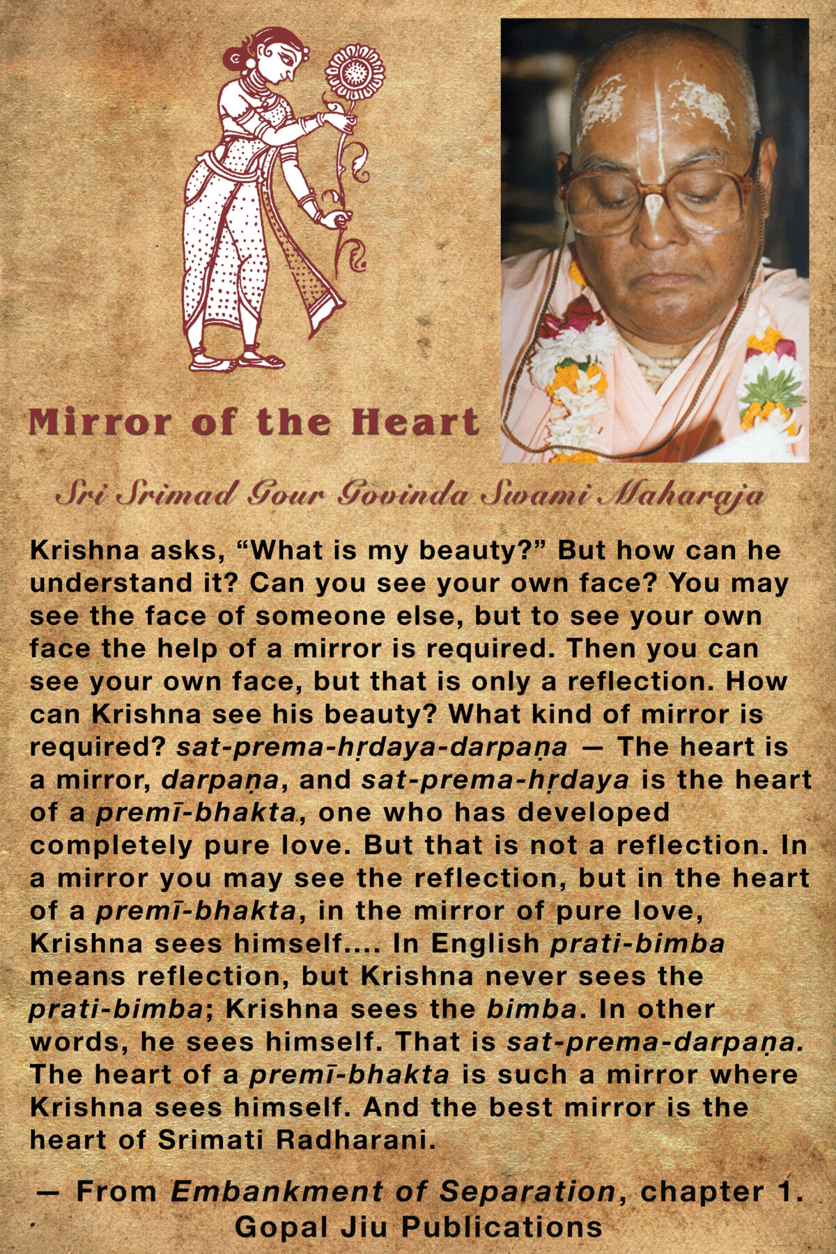 Gour Govinda Swami Maharaj – Gopal Jiu Publications